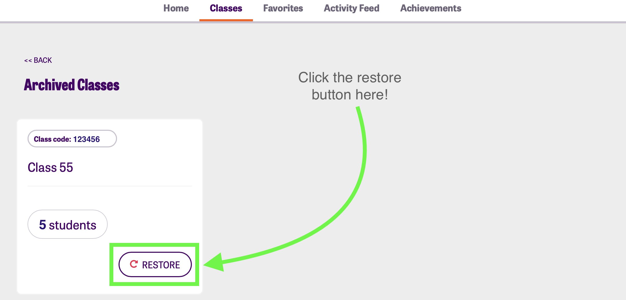 How do I archive (and un-archive) a class? – iCivics, Inc